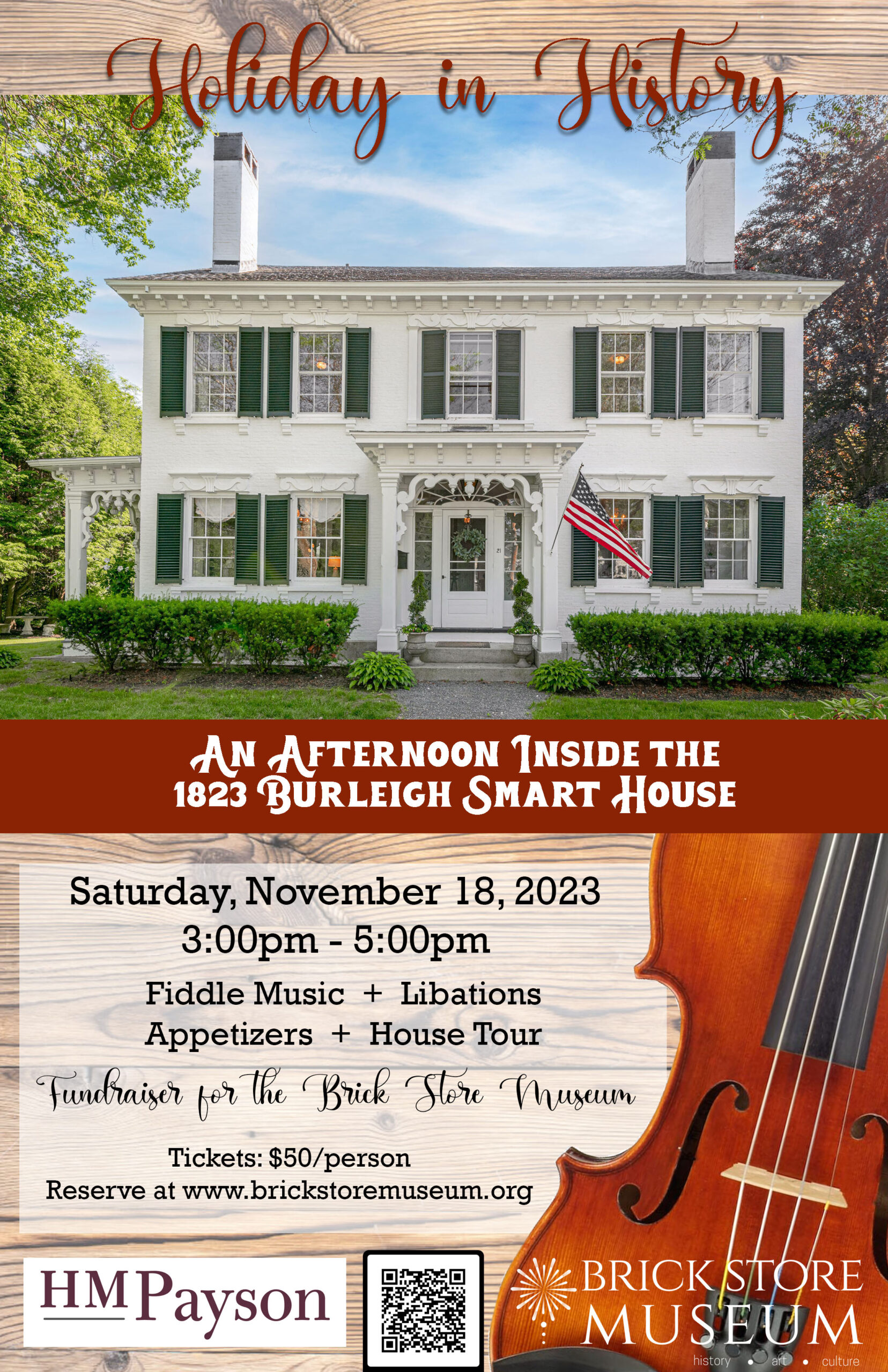 Holiday in History: An Afternoon at the 1823 Burleigh Smart House ...